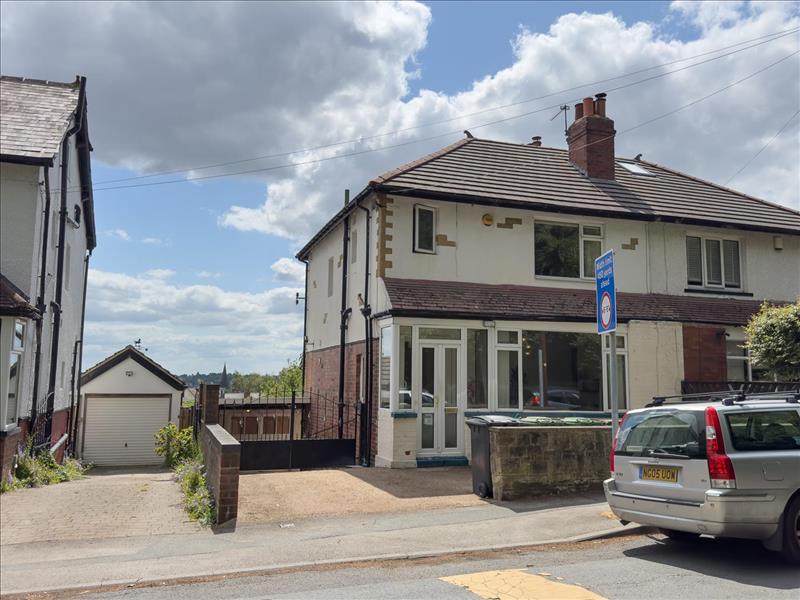 3 bedroom semi-detached house for sale in Parkside Road, Leeds, LS6 ...